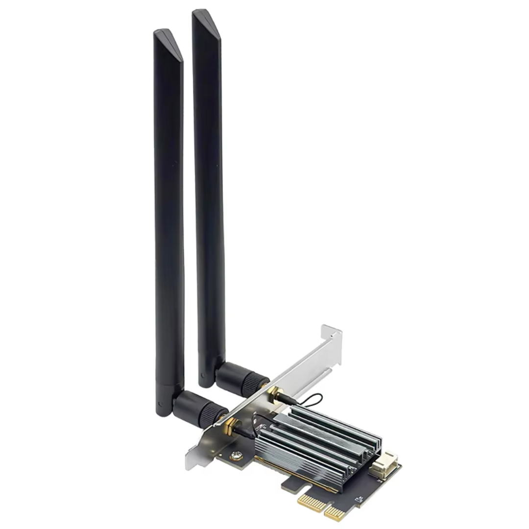 BOXNUBE PCIe WiFi 6 Card 3000 Mbps | Intel AX200 Chipset | Dual Band 2
